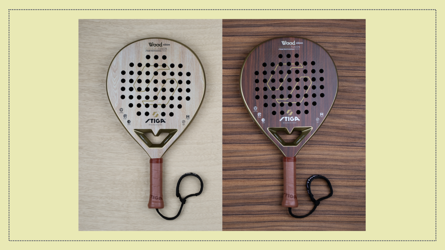 Stiga Sports lanserar trä-kollektion - Sportfack